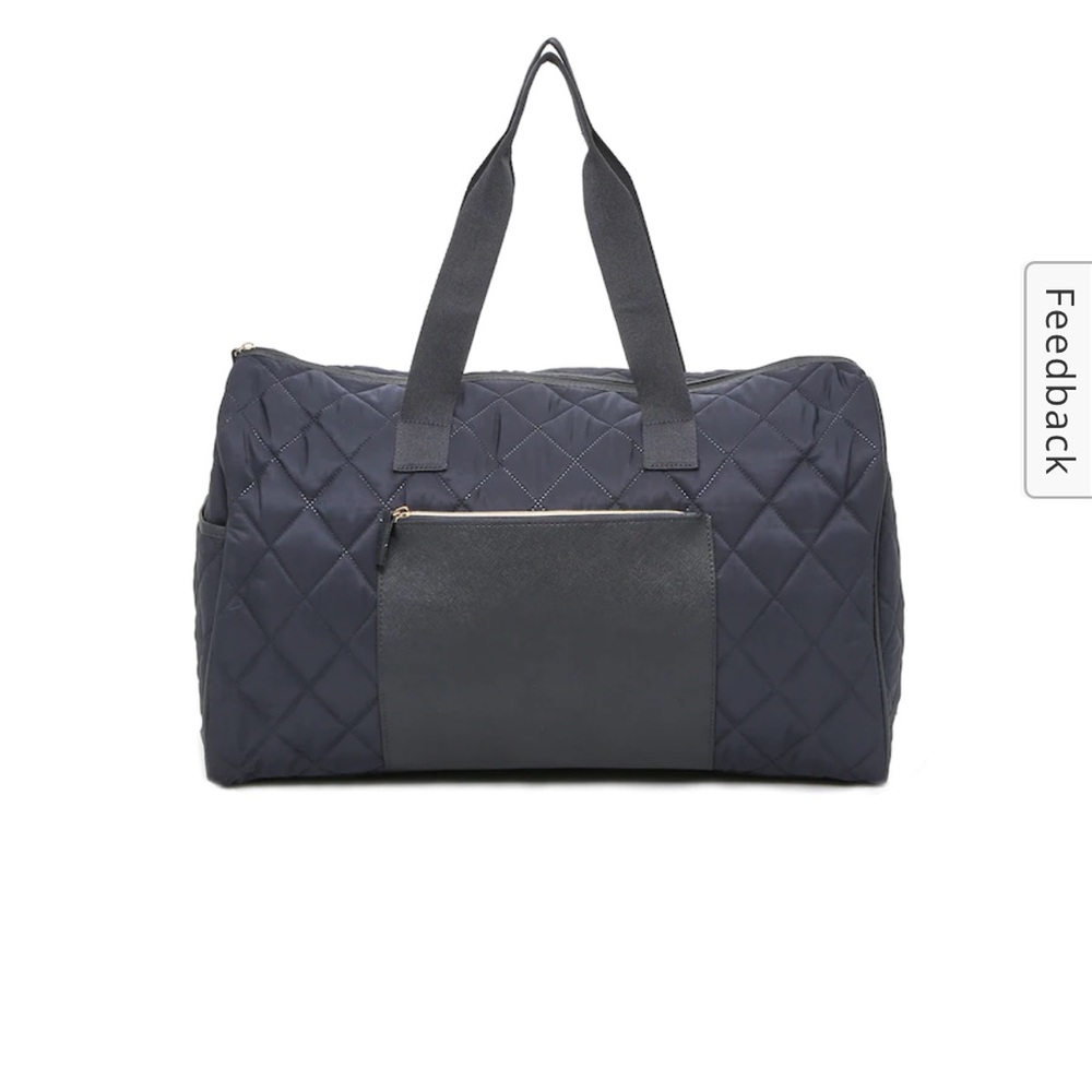 Quilted Weekender Bag, Brand New Dsw - Gem